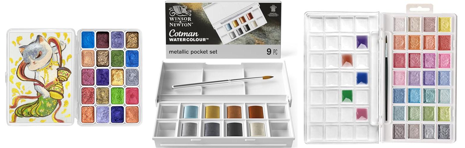 Top 5 Metallic Watercolor Paints: Reviews & Buying Guide