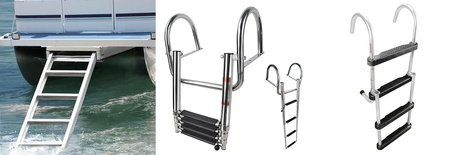 Top 5 Pontoon Ladders: Reviews & Buying Guide for Your Boat