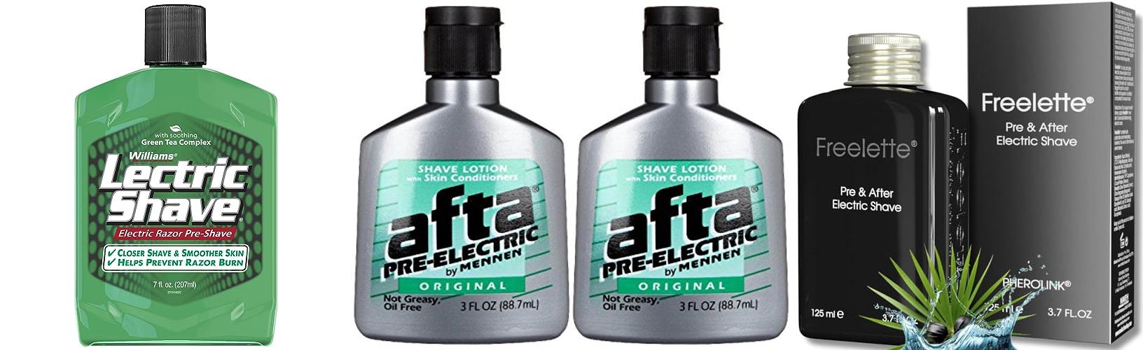 Electric Shaver Pre Shave Lotion: Best 5 Picks